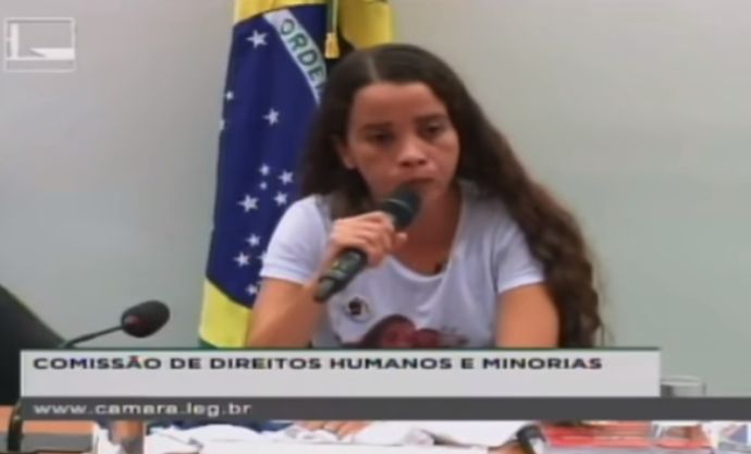 VÍDEO - Bruna da Silva, mãe de Marcus Vinícius, fala na Comissão de ...