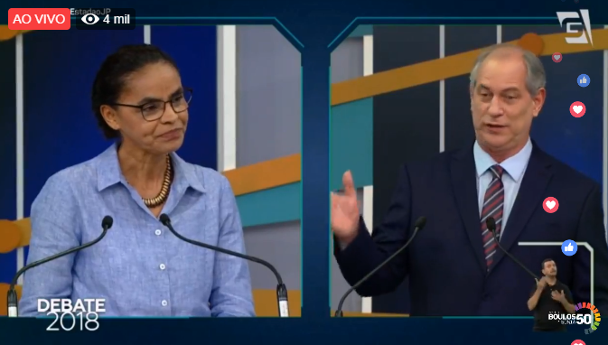 Ao Vivo Acompanhe O Debate Dos Presidenciáveis Na Tv Gazeta