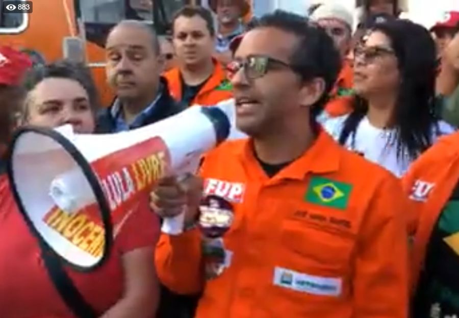 VÍDEO - José Maria Rangel, coordenador geral da FUP, fala sobre visita ...