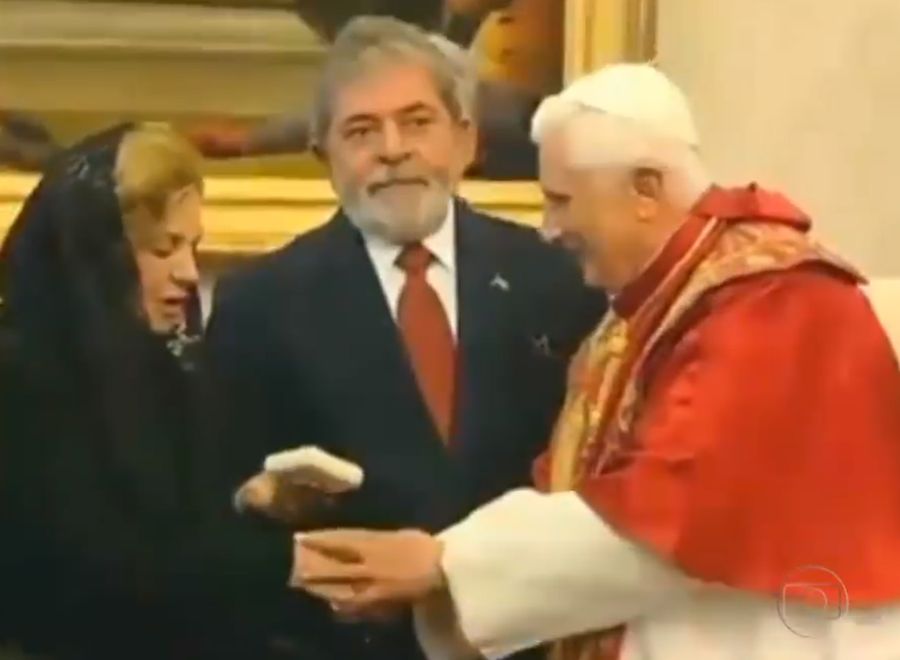 VÍDEO: Francisco é o terceiro papa que recebeu Lula