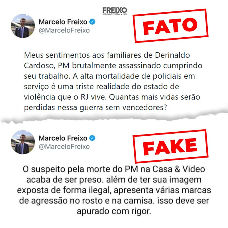 Freixo é Vítima De Fake News Bolsonarista Por Morte De Pm