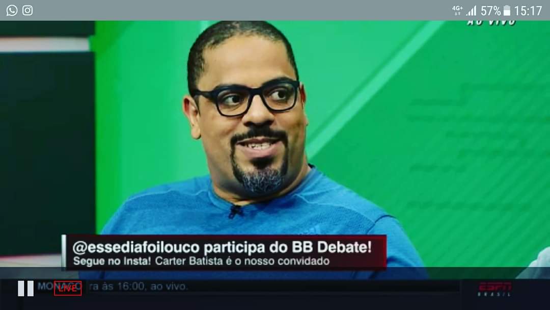 Carter Batista: “A sociedade entenderá o recado quando o futebol parar ...