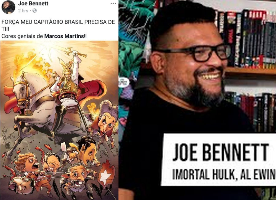 Quem é Joe Bennett, artista brasileiro removido da Marvel após elogiar ...