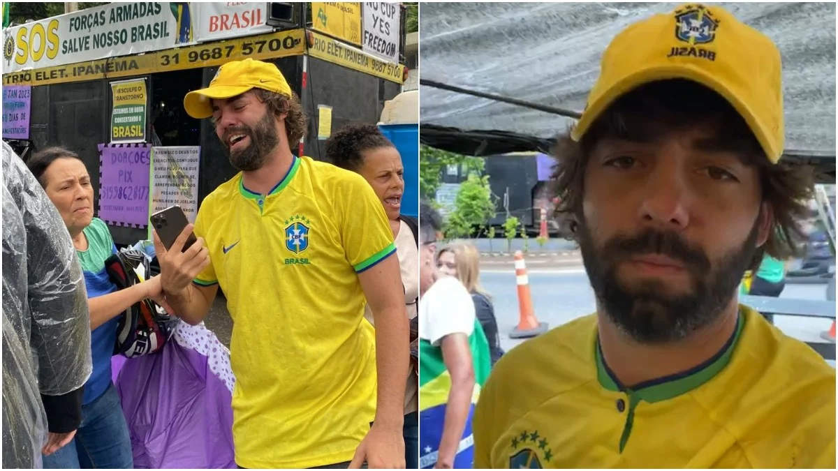 Bolsonarista 'chorão' de BH foi de Porsche a acampamento, mas alegou ...