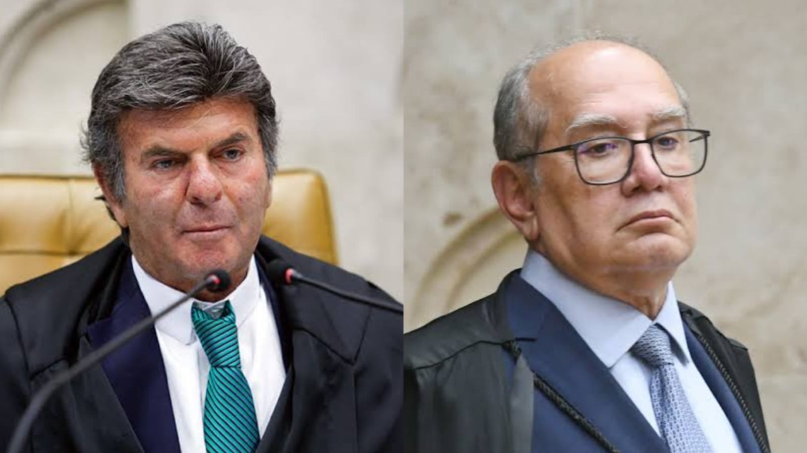 Gimar Mendes e Fux trocam farpas no julgamento da lei do juízo de garantias