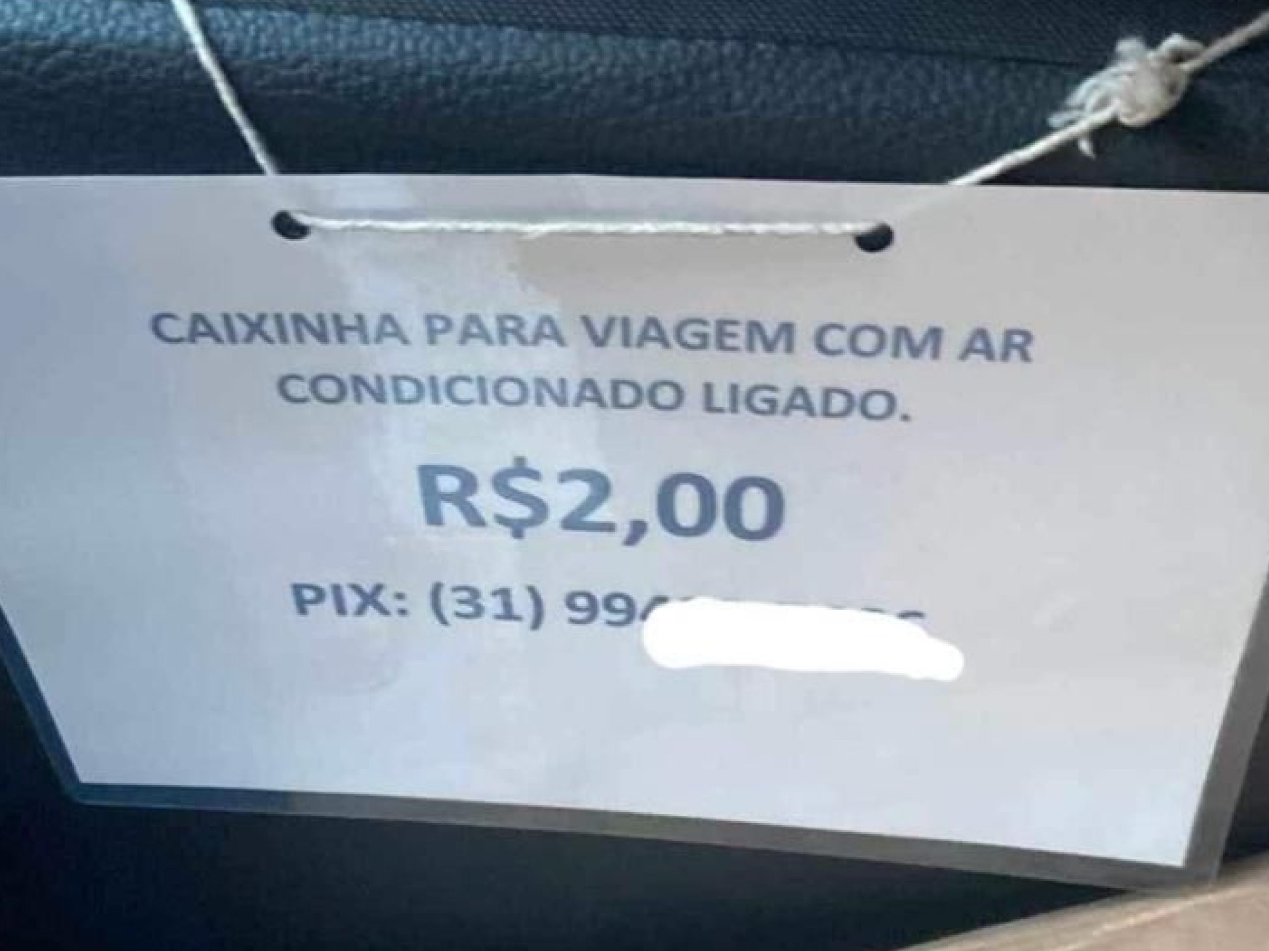 Motoristas de aplicativos cobram taxa extra por ar-condicionado