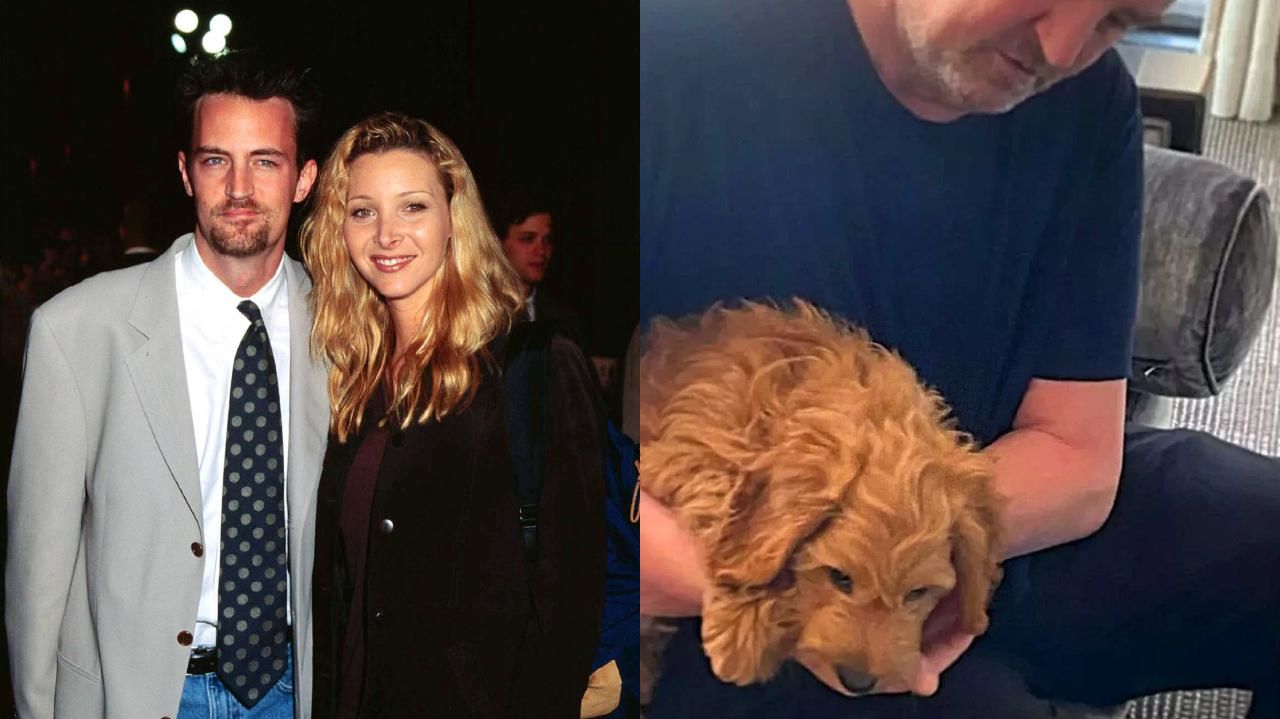 Lisa Kudrow, a Phoebe, de "Friends", quer adotar cachorro de Matthew Perry