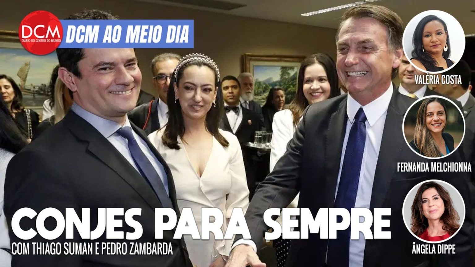 DCM Ao Meio-Dia: Moro sugere anistia a Bolsonaro em 2026; PL do Estupro é tiro no pé da extrema ...