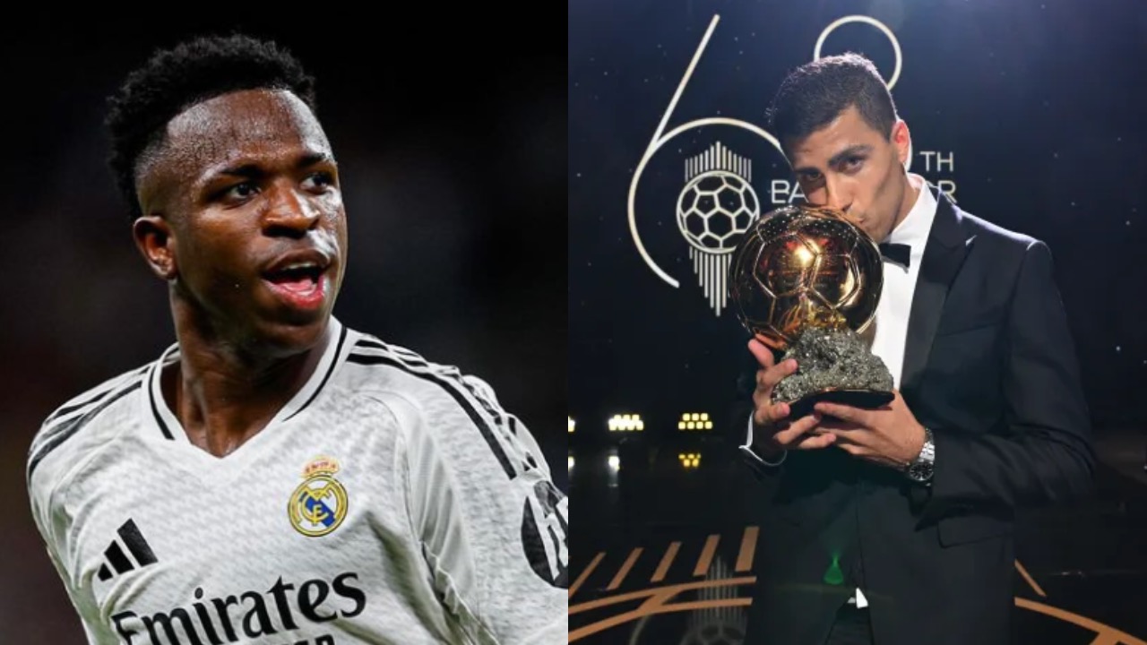 Entenda como Vini Jr. foi superado por Rodri na Bola de Ouro