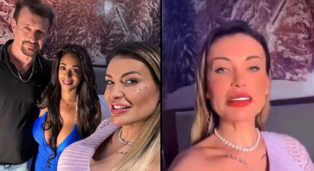 Andressa Urach quebra a web ao revelar envolvimento do pai e da ex-sogra em novo filme adulto