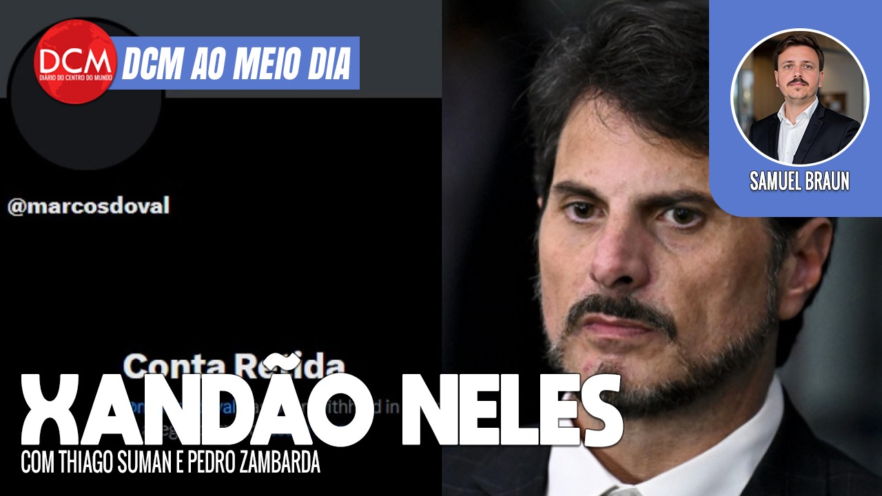 DCM ao Meio-Dia: X obedece Moraes e apaga perfil de Marcos do Val
